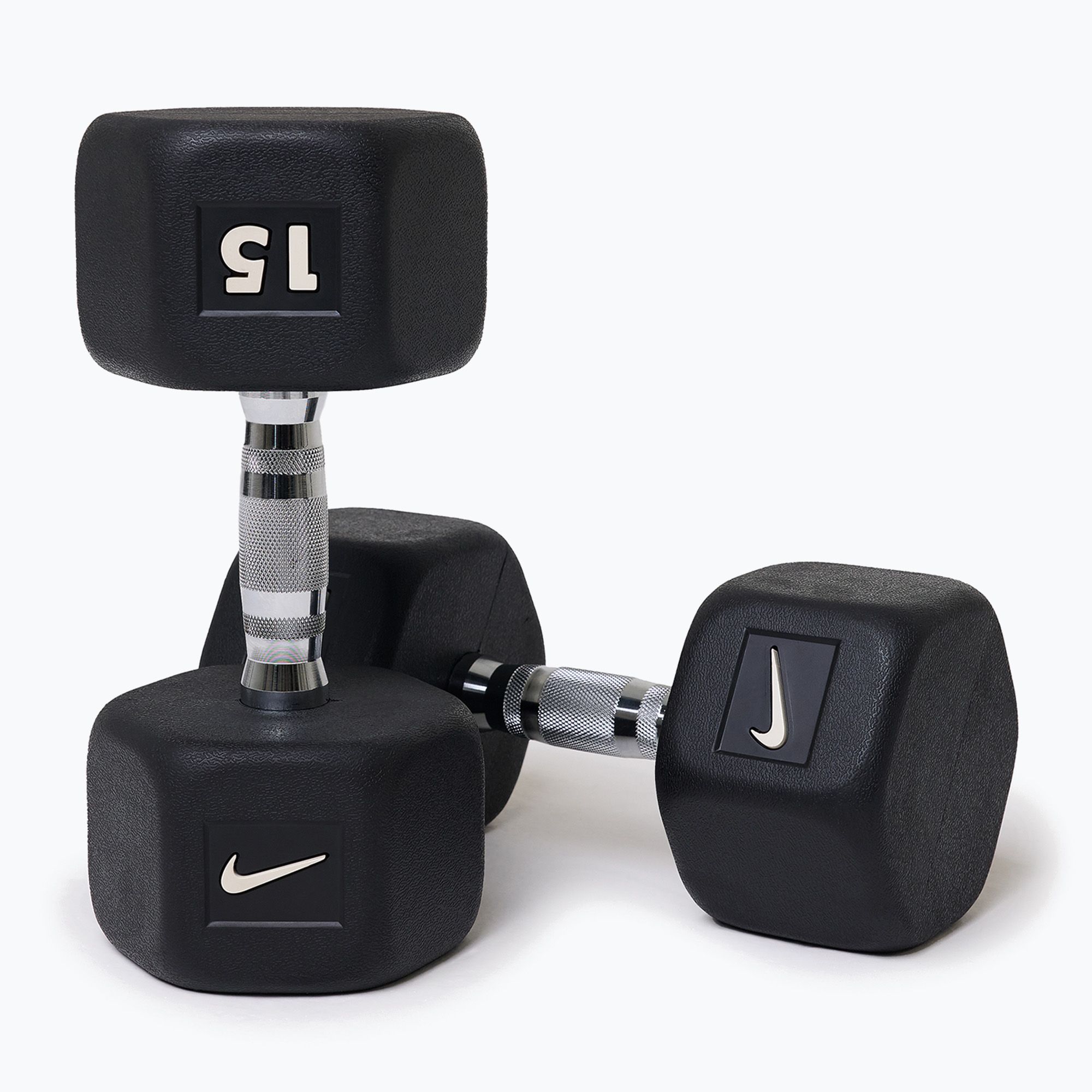Činky Nike Strength Hex Dumbbell 2 x 22,5 kg black/white (DRDK-1022 ...