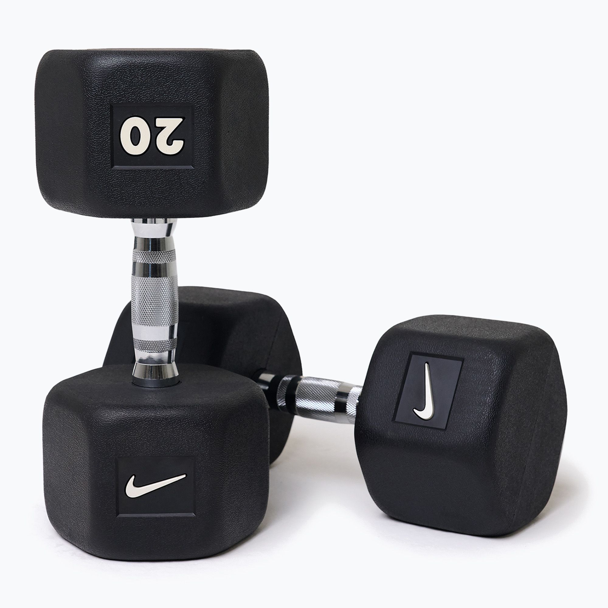Činky Nike Strength Hex Dumbbell 2 x 22,5 kg black/white (DRDK-1022 ...
