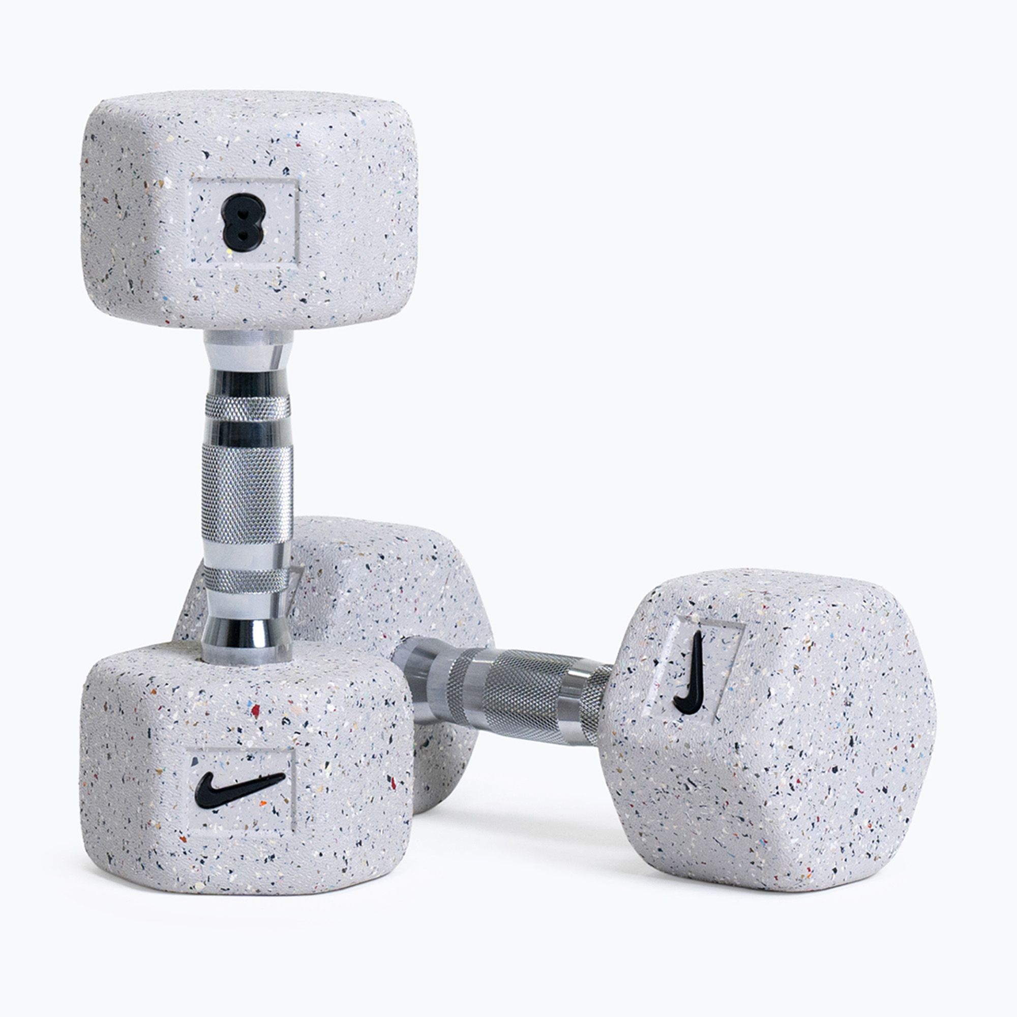Činky Nike Strength Grind Hex Dumbbell 2 x 17,5 kg wolf grey (DGHK-1117 ...