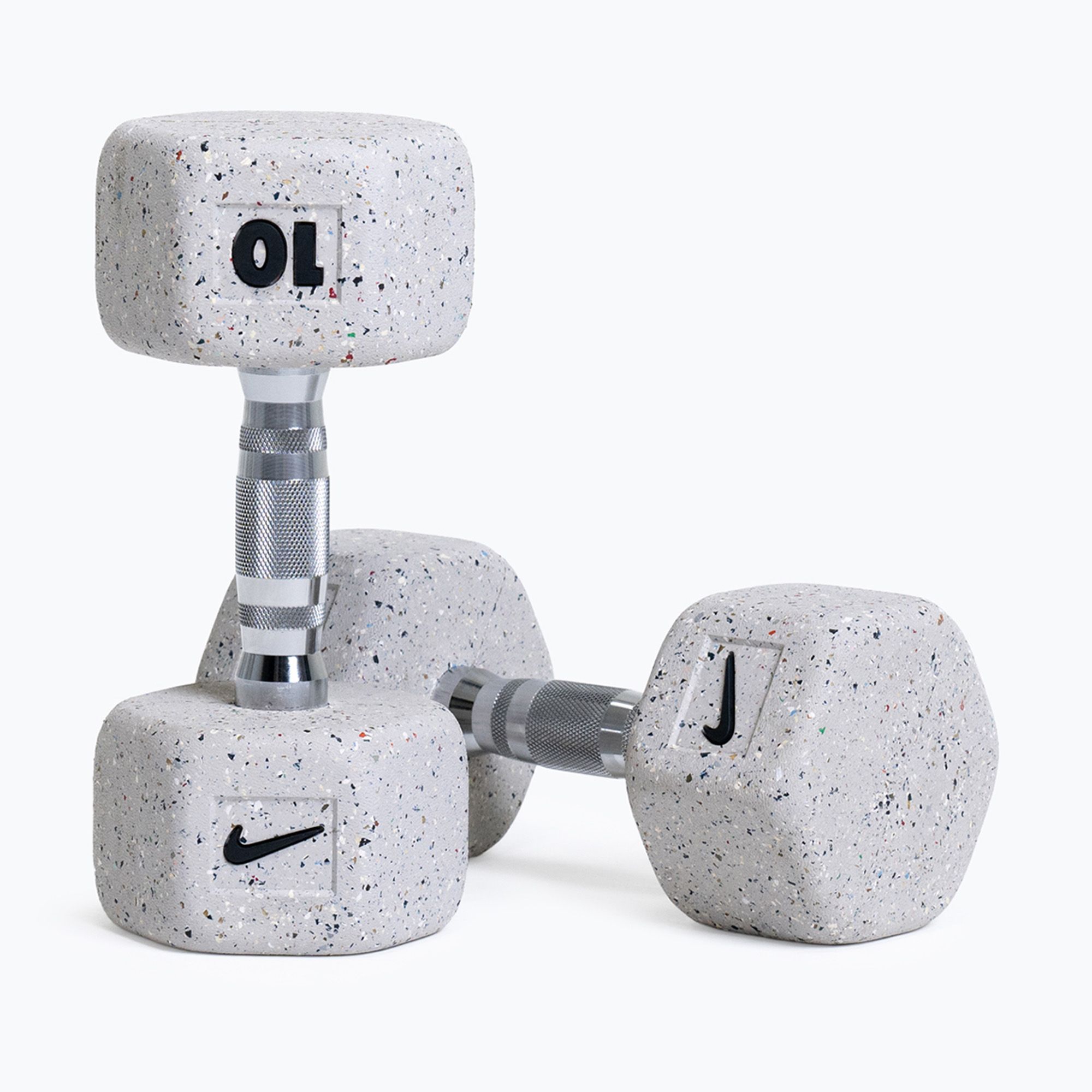 Činky Nike Strength Grind Hex Dumbbell 2 x 17,5 kg wolf grey (DGHK-1117 ...