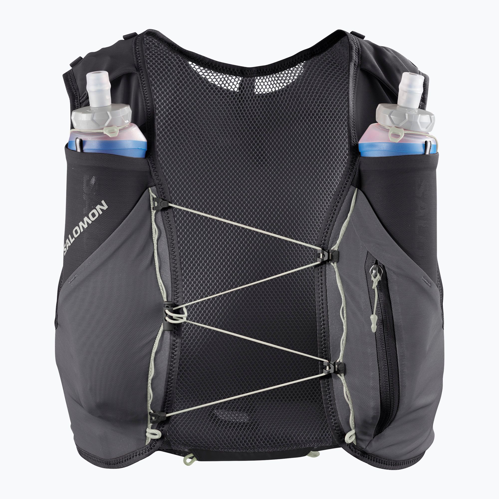 Běžecká vesta Salomon Advance Skin 5 Gradient Set maritime blue/gray ...