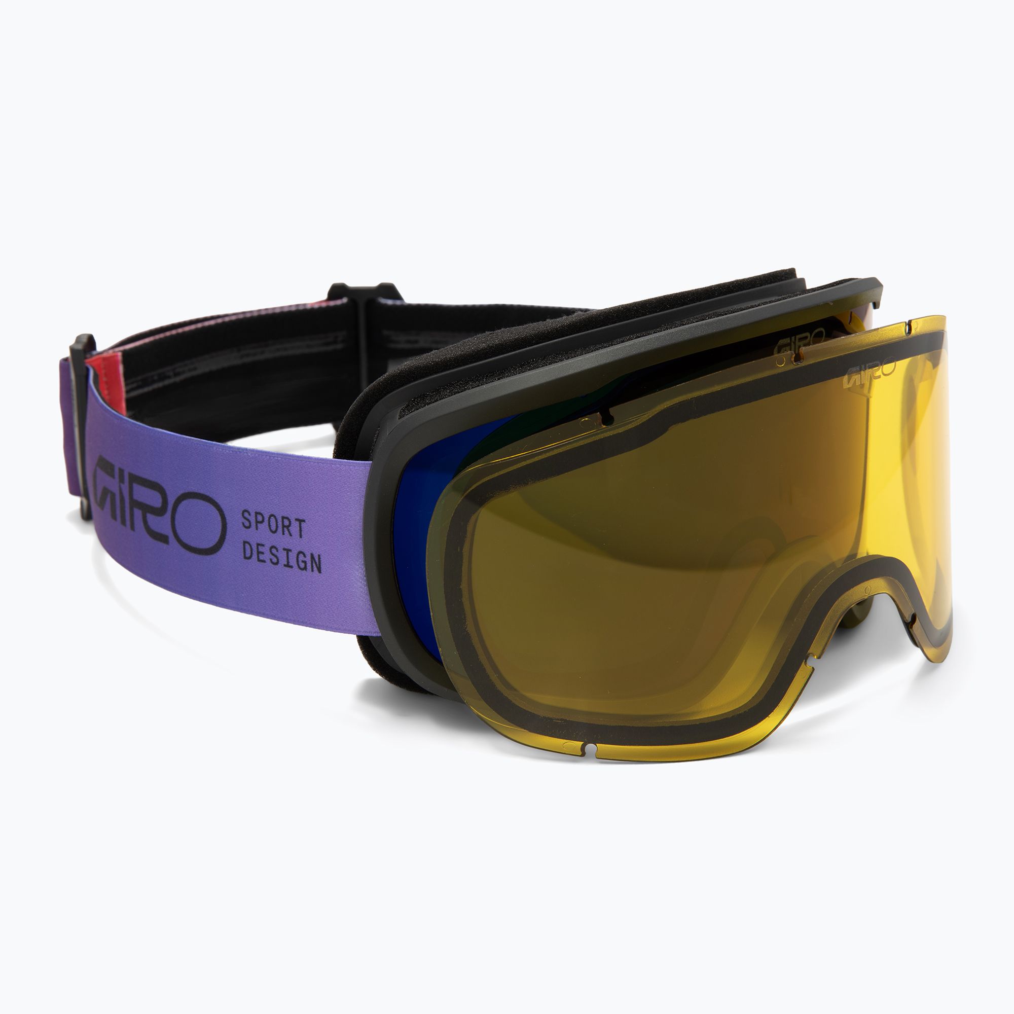 Lyžařské brýle Giro Roam red/blue faded/grey cobalt/yellow (7172113 ...