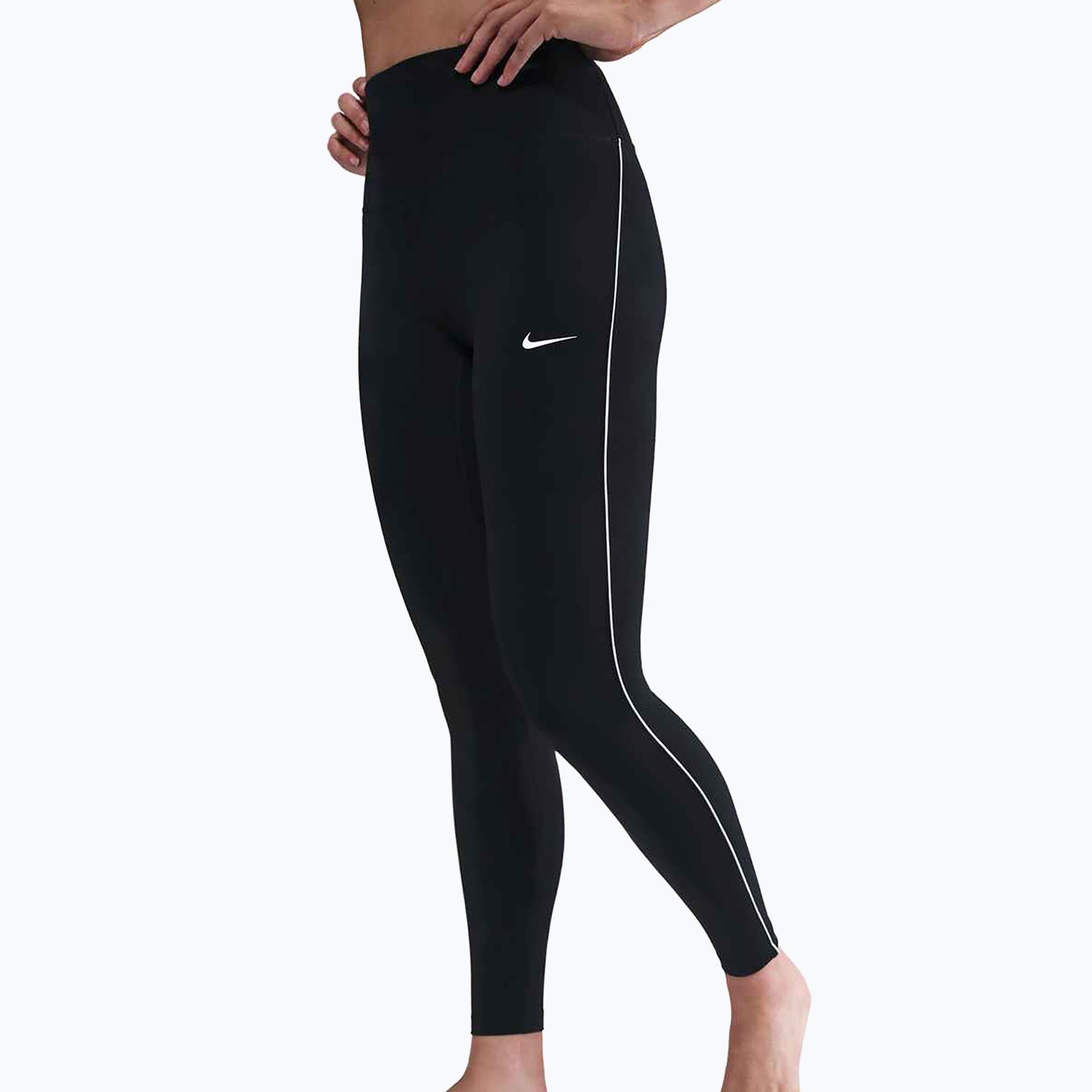 Dámské legíny Nike One High-Waisted medium olive/white (IH4065-222 ...