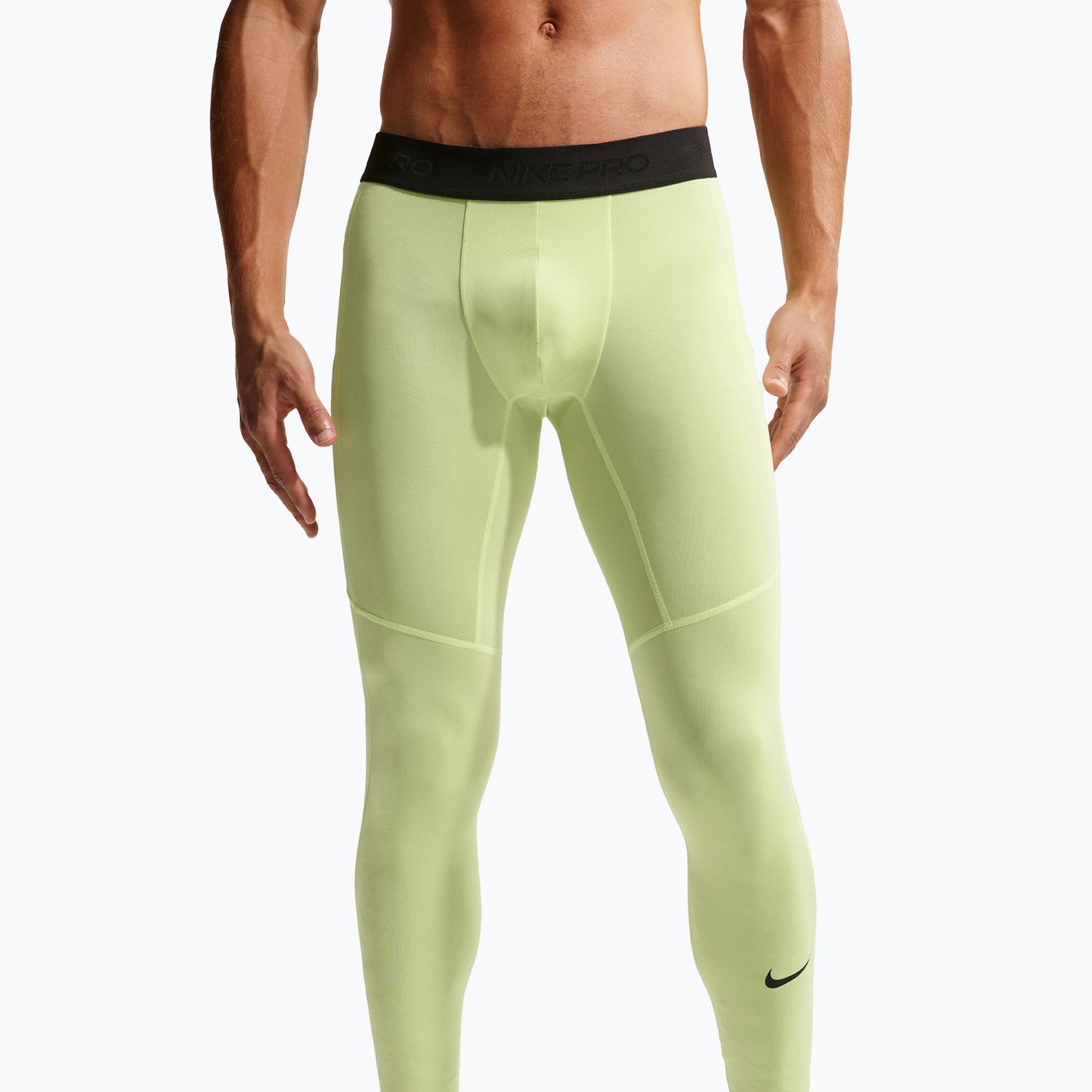 Pánské tréninkové legíny Nike Pro Dri-Fit Tight Fitness light liquid ...