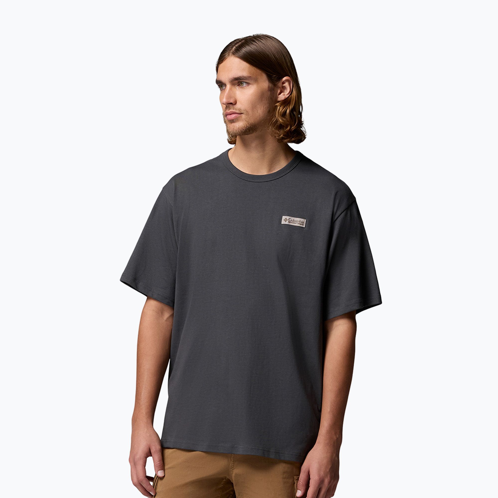 Pánské tričko Columbia CSC Heavyweight Iconic Tee dark mountain/csc box ...