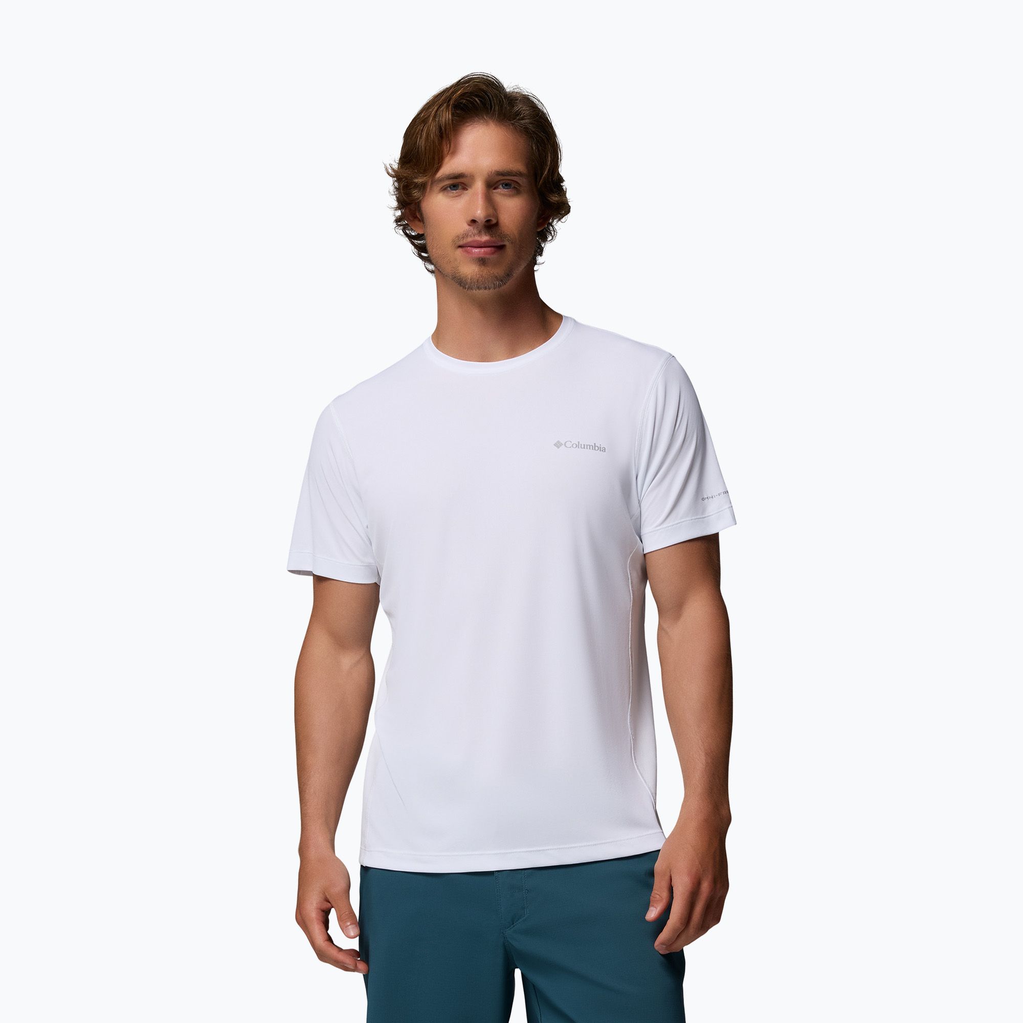 Pánské tričko Columbia Diamond Peak Pro white (2118501100) - Sportano.cz