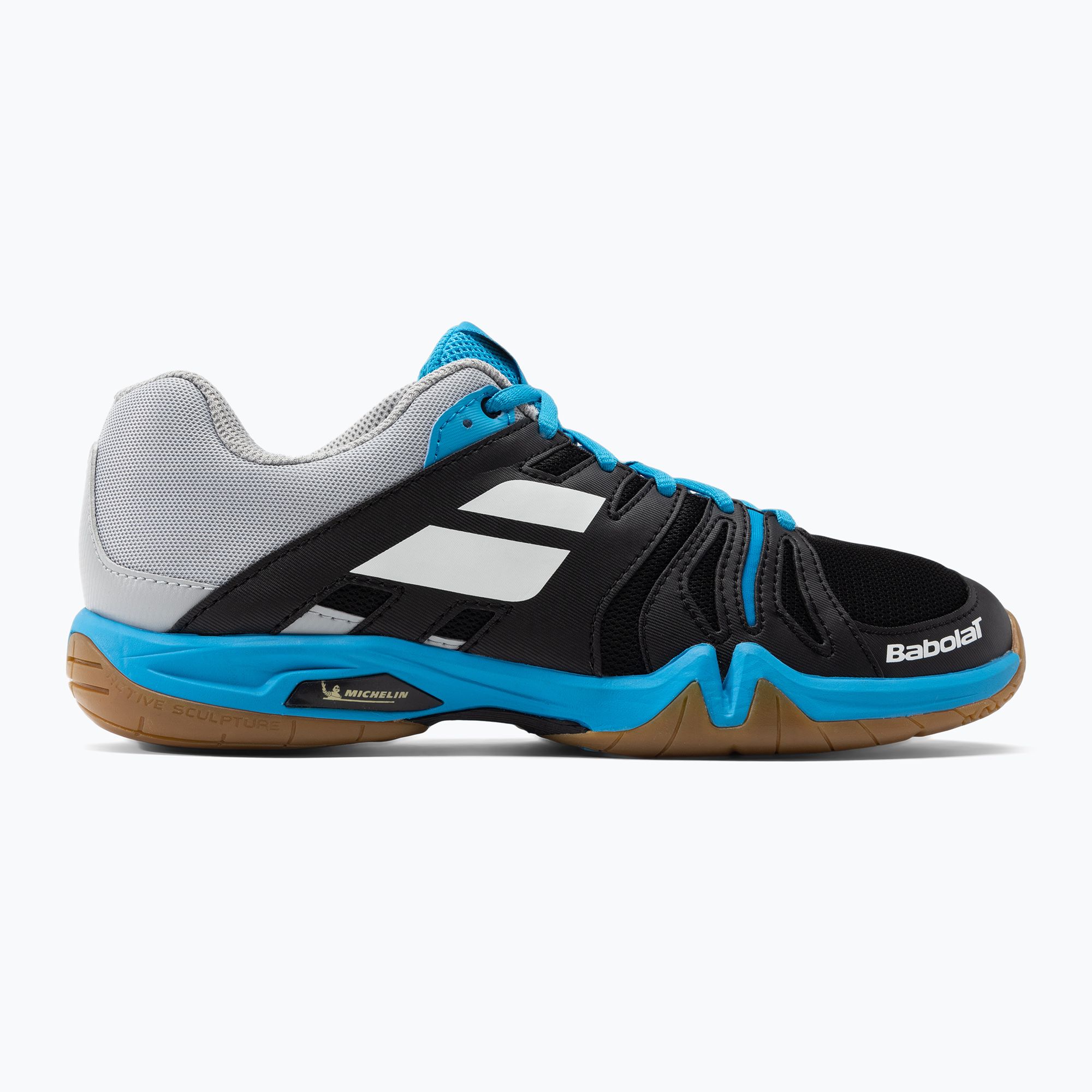 Pánská badmintonová obuv BABOLAT 22 Shadow Team black-blue 30F2105 - Sportano.cz