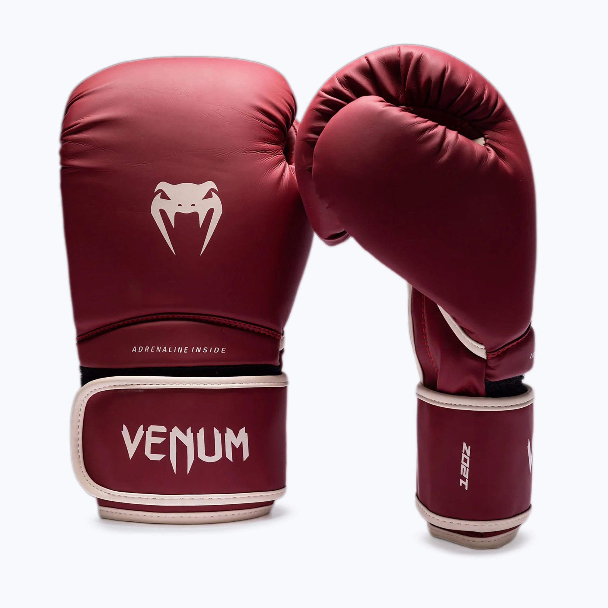 Boxerské rukavice Venum Contender 1.5 burgundy/sand (VENUM-05105-050 ...