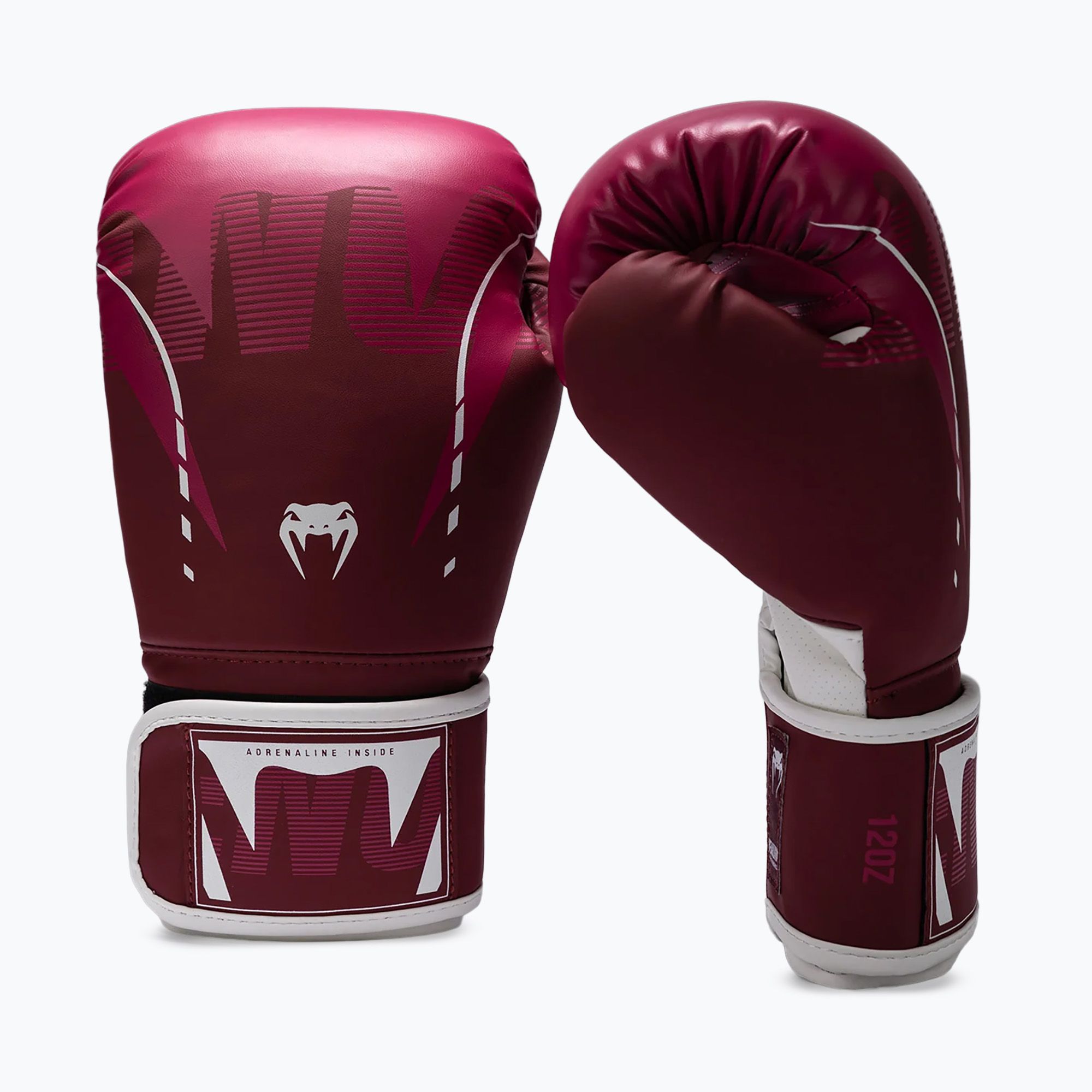 Boxerské rukavice Venum Adrenaline Boxing burgundy/pink (VENUM-05181 ...