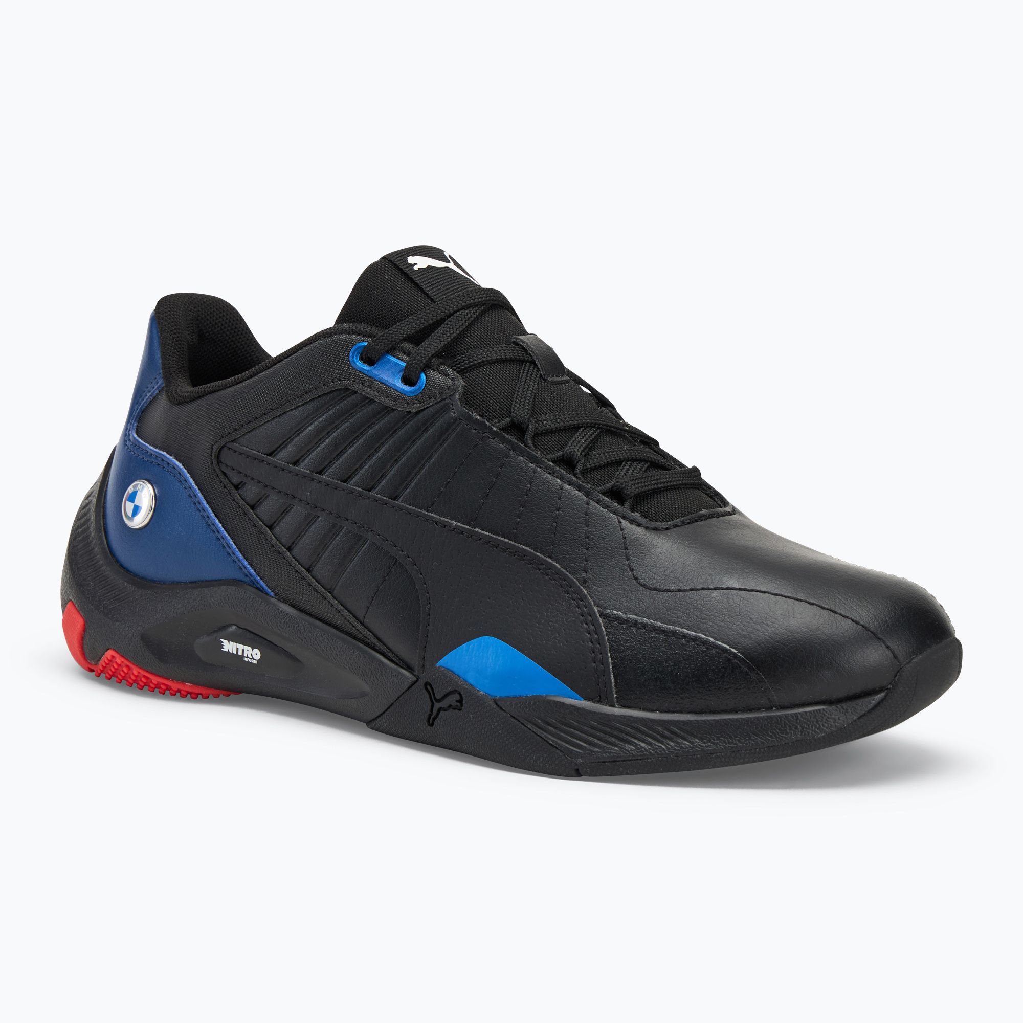 Pánské boty PUMA BMW MMS Kart Cat Nitro puma black/pro blue/pop red ...