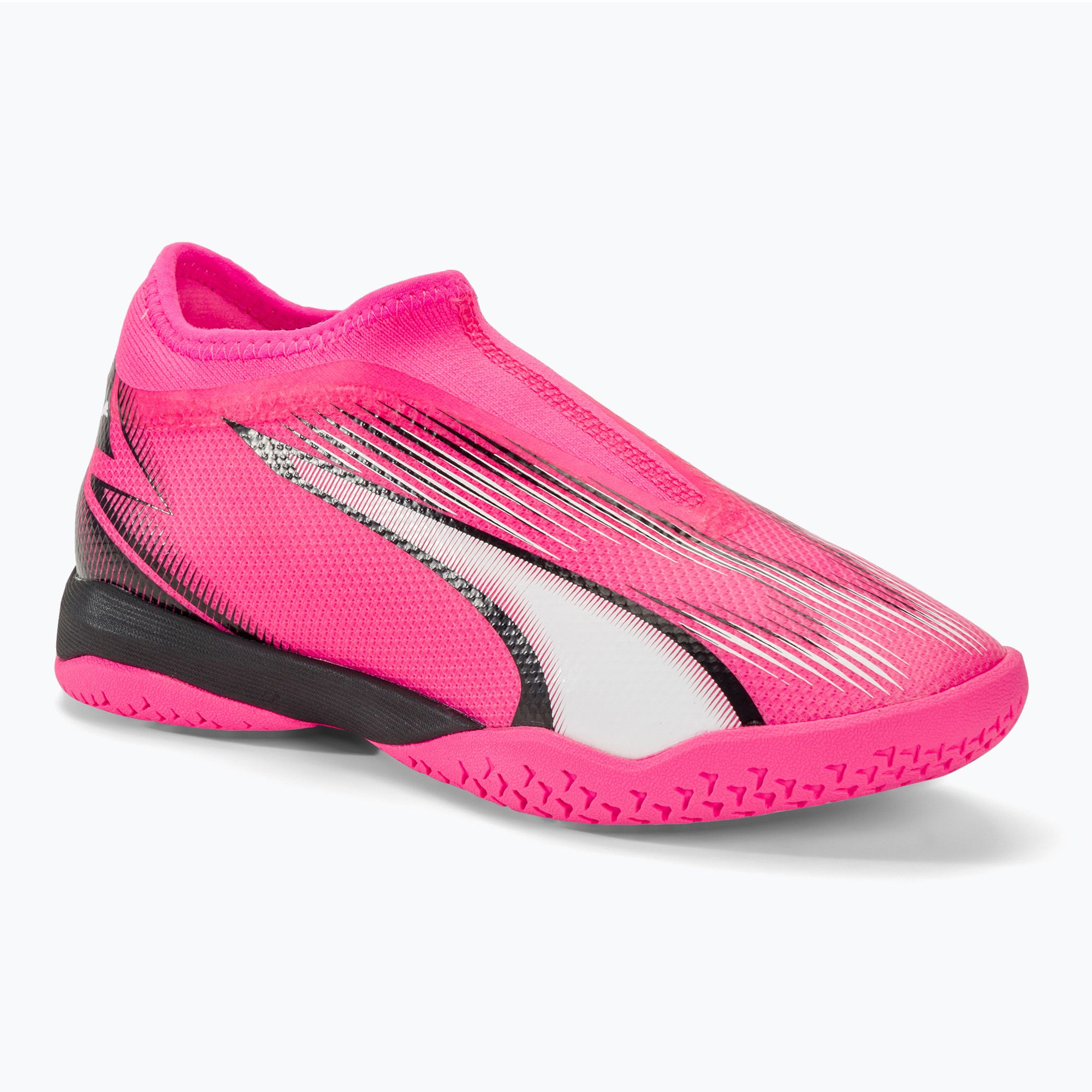 Dětské kopačky PUMA Ultra Match LL IT+ Mid poison pink/puma white/puma ...