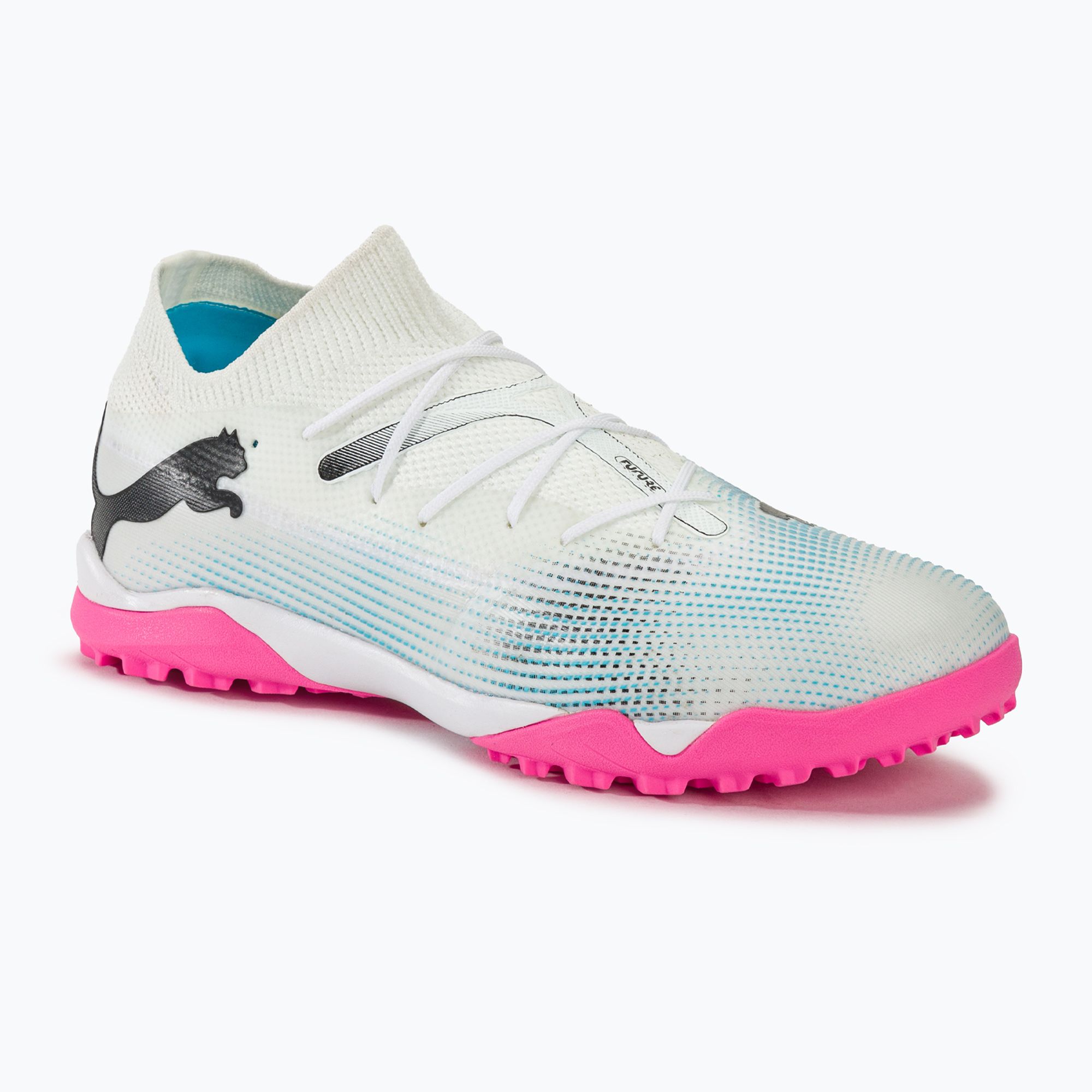 Kopačky PUMA Future 7 Match TT puma white/puma black/poison pink ...