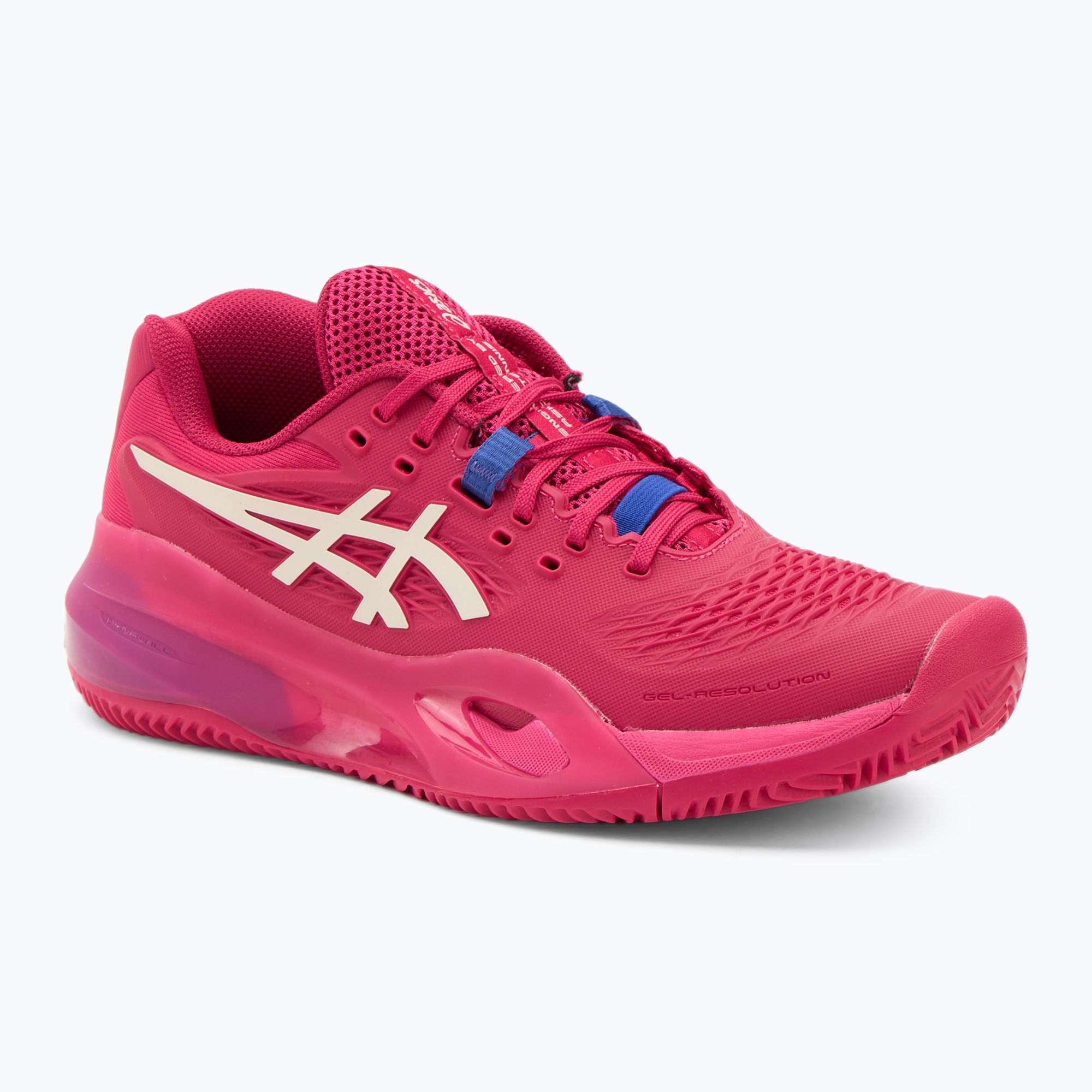 Buty do tenisa damskie ASICS Gel-Resolution X Clay W ube/ white ...