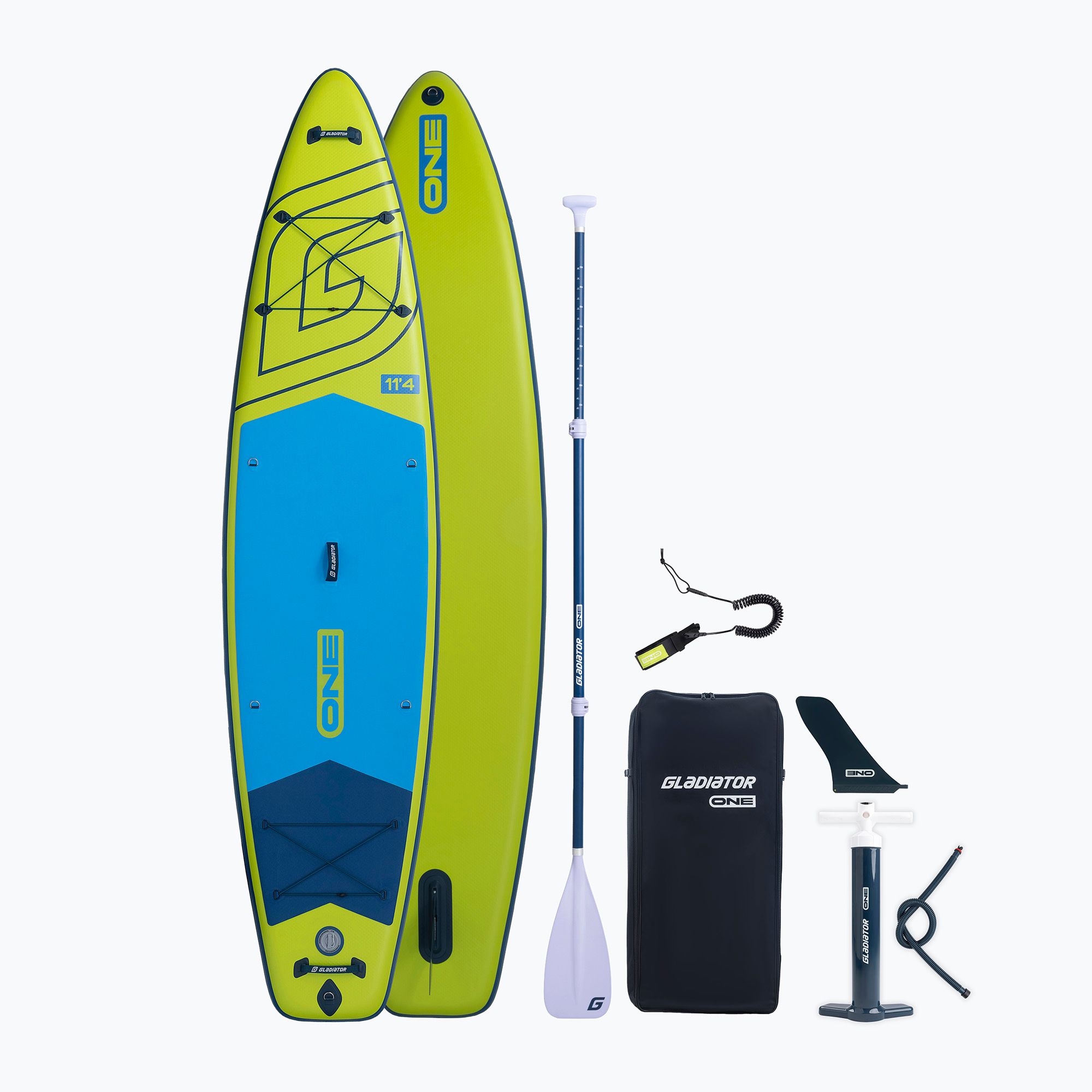 Paddleboard Gladiator One 11ʼ4" lime (ONE 11.4 LIME-26) - Sportano.cz