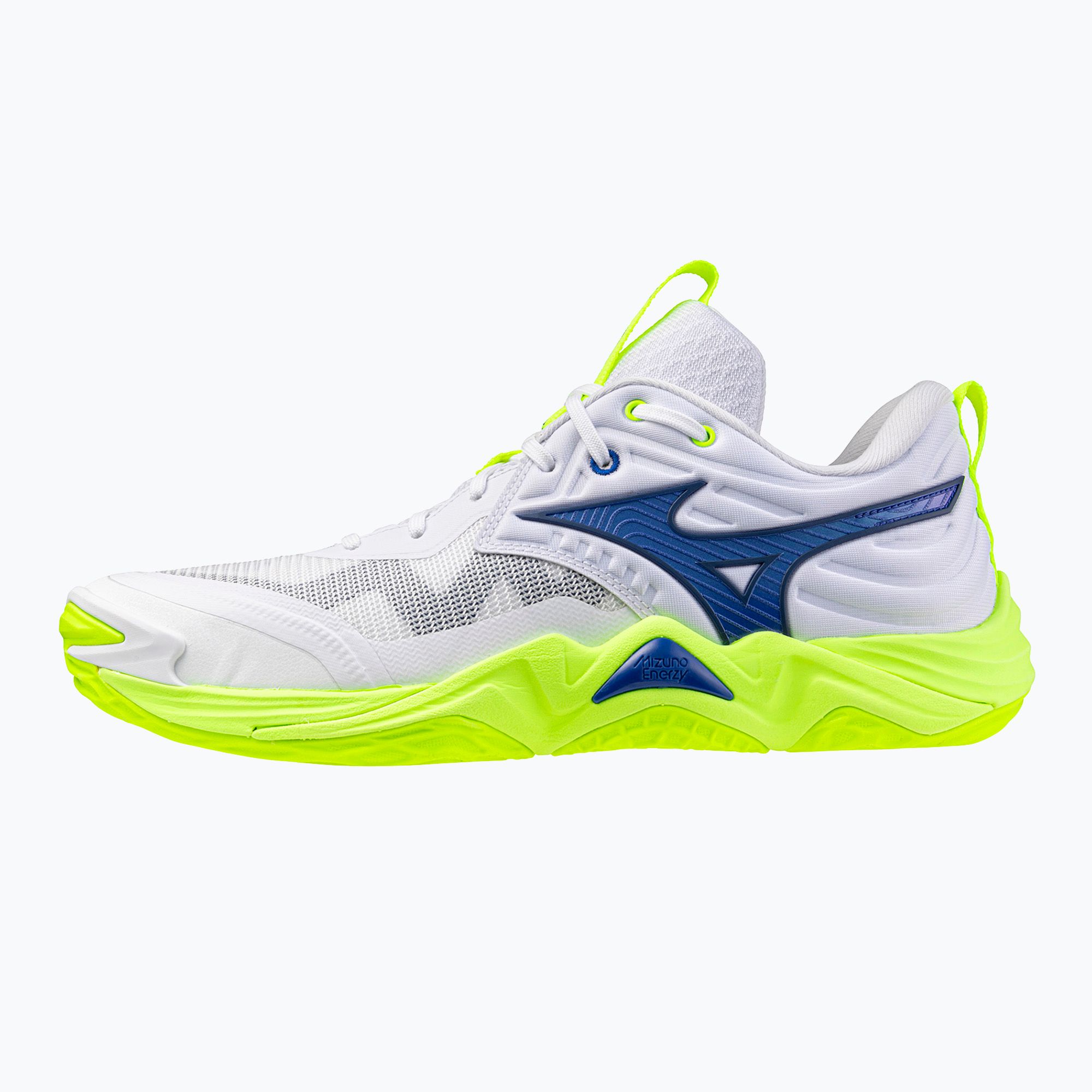 Volejbalové boty Mizuno Wave Momentum Elite white/lightning yellow ...