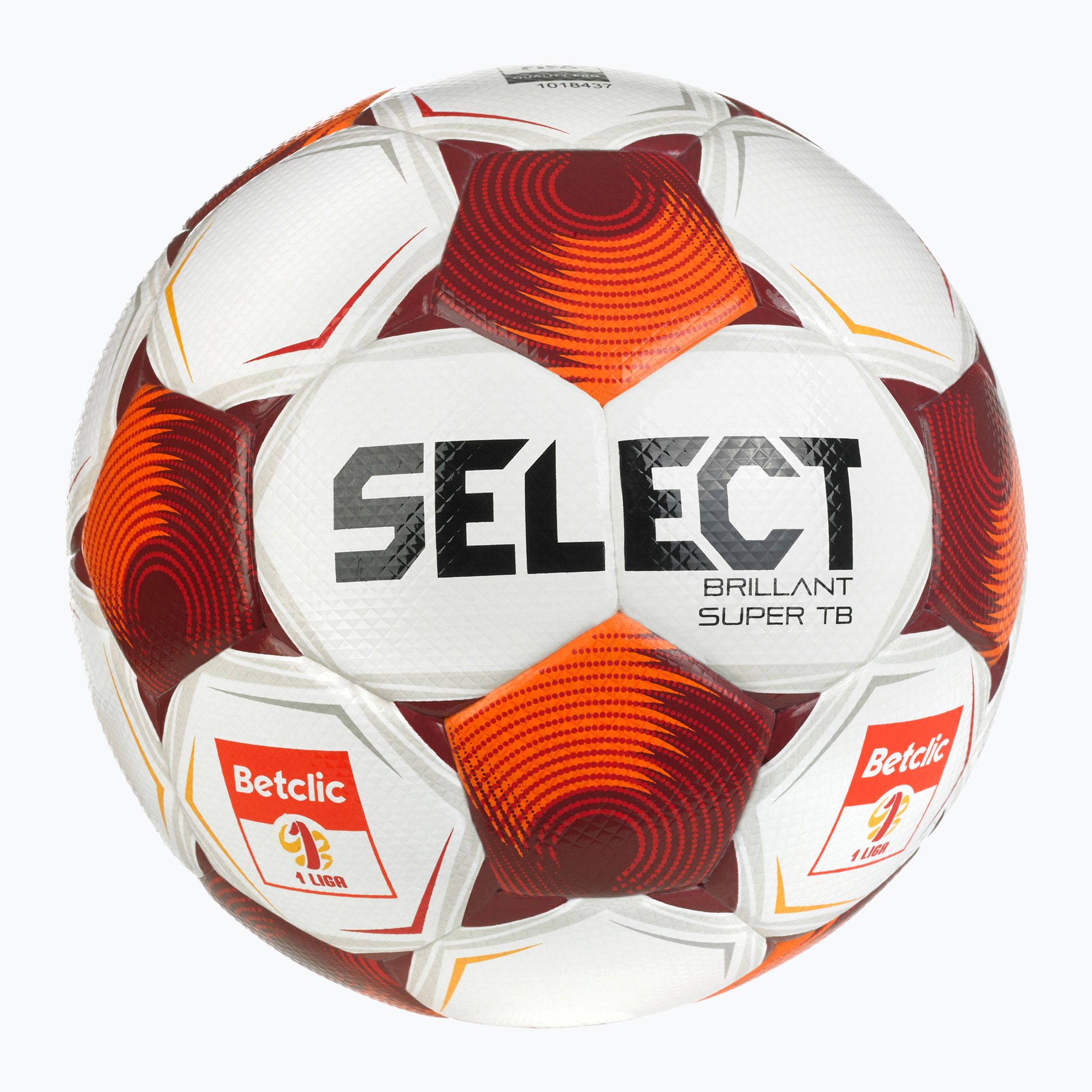 Fotbalový míč SELECT Brillant Super FIFA Betclic 1 v25 white/red ...