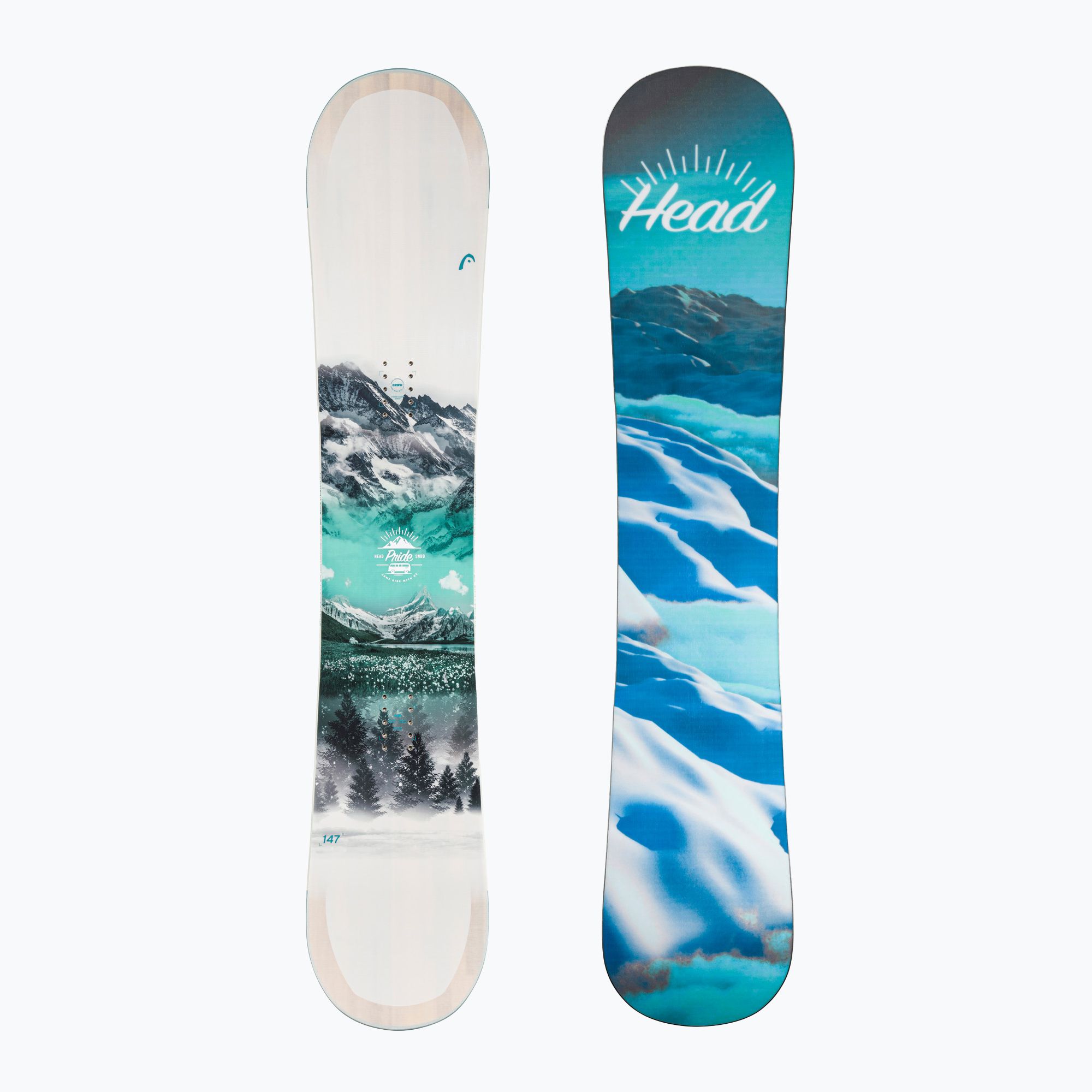 Dámský snowboard HEAD Pride 2.0 ice (331814) - Sportano.cz