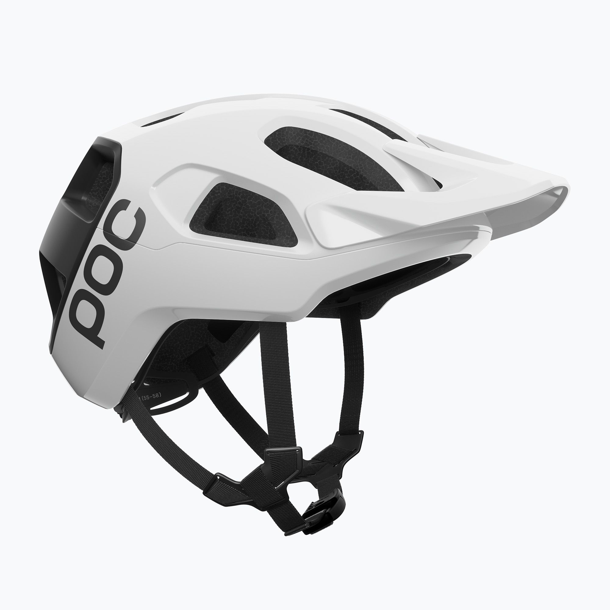 Cyklistická přilba POC Cularis hydrogen white/uranium black matt w ...