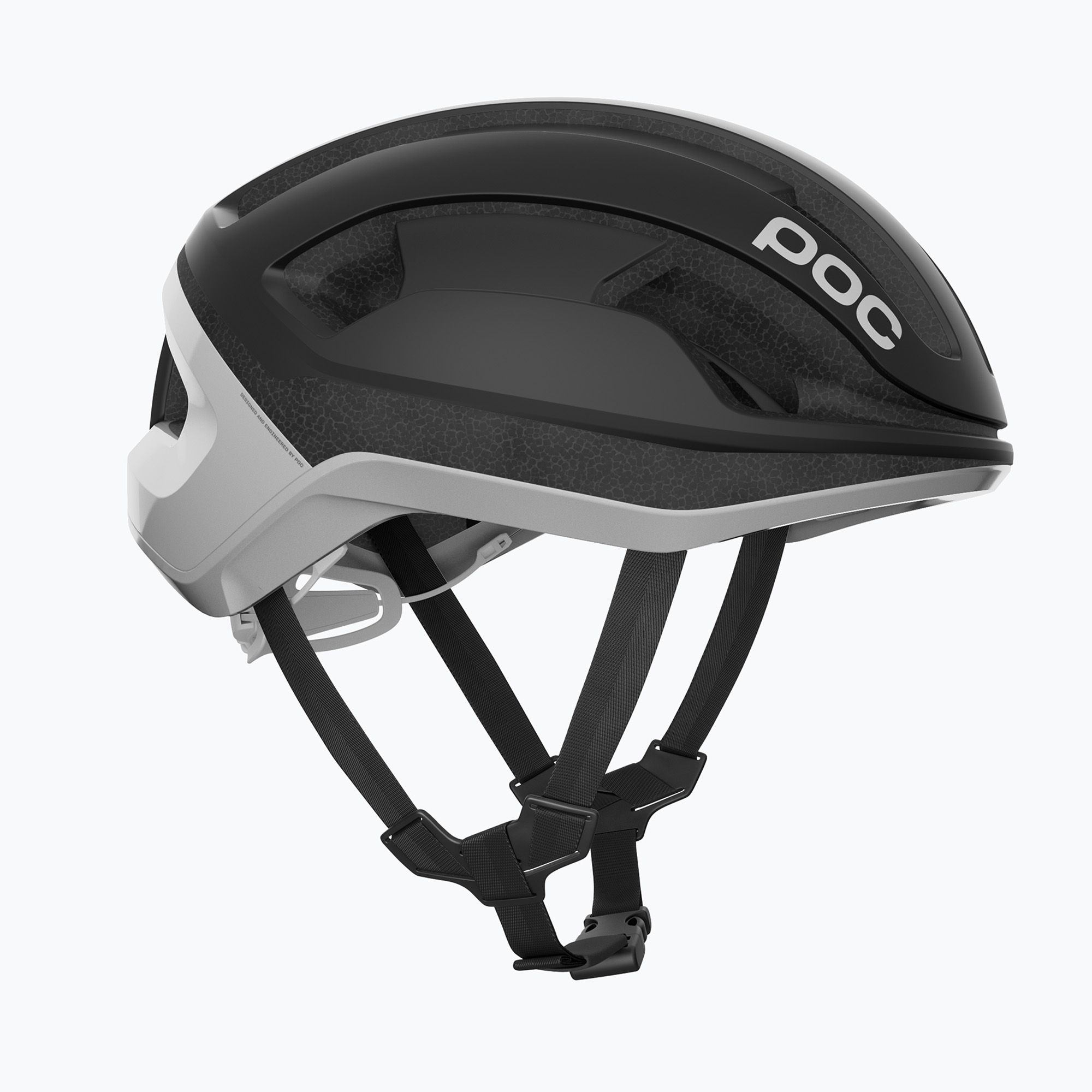 Cyklistická helma POC Omne Lite uranium black matt/hydrogen white ...