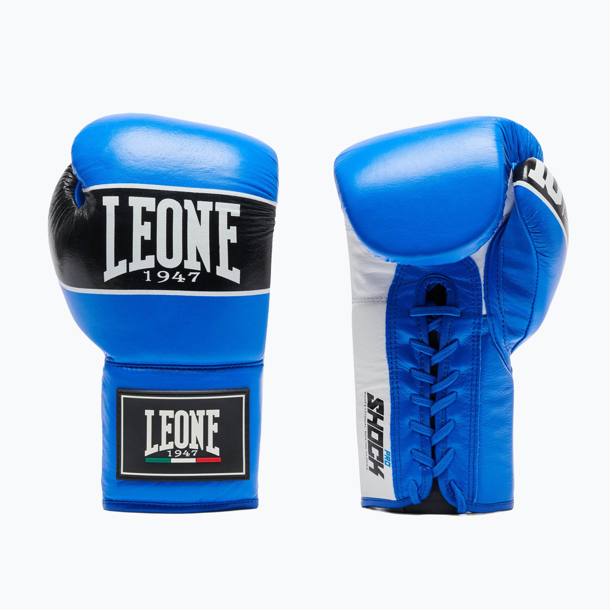 Boxerské rukavice LEONE 1947 Shock Pro black (GN057L) - Sportano.cz