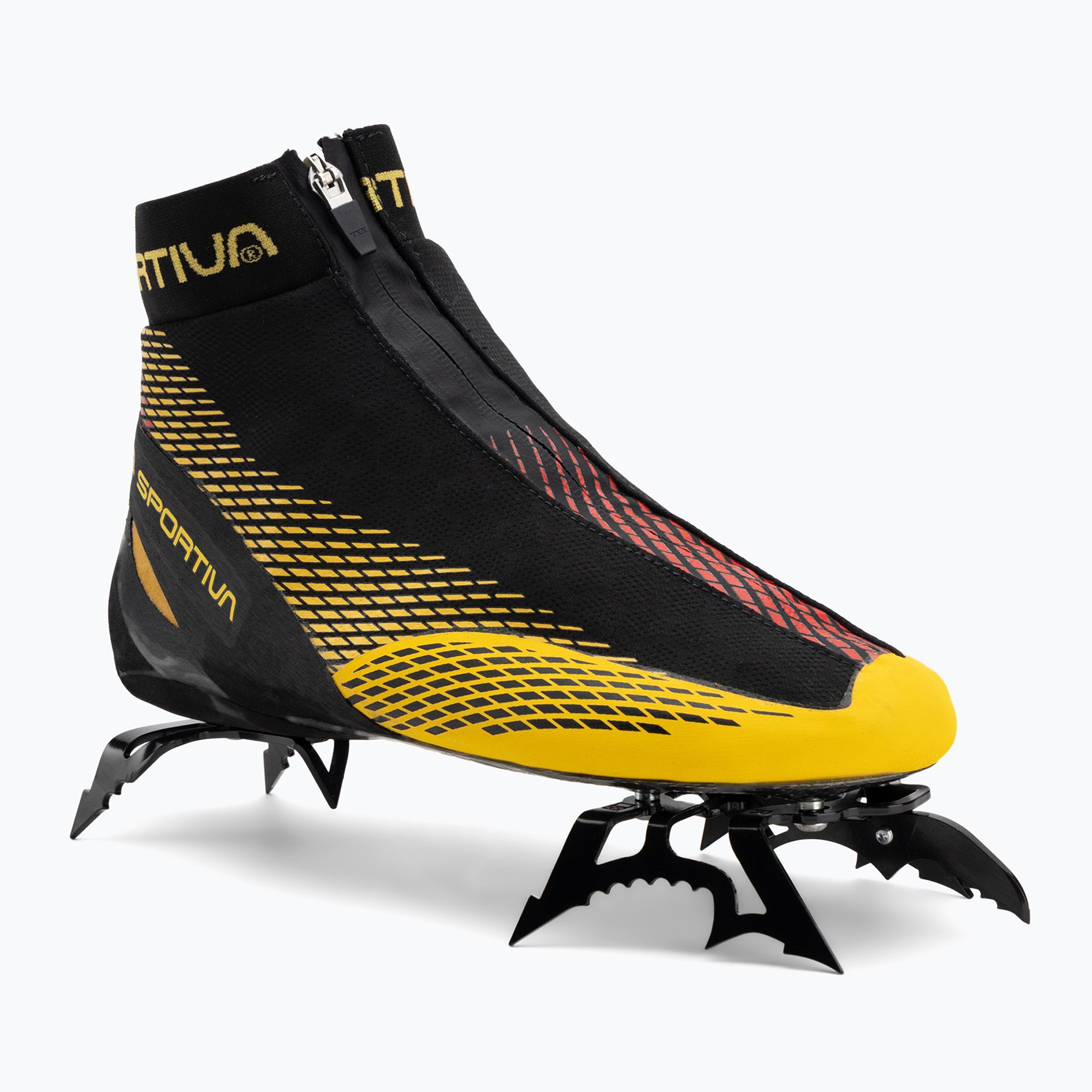 Lezečky La Sportiva Mega Ice Evo black/yellow (ZFCS031K00Y00) - Sportano.cz