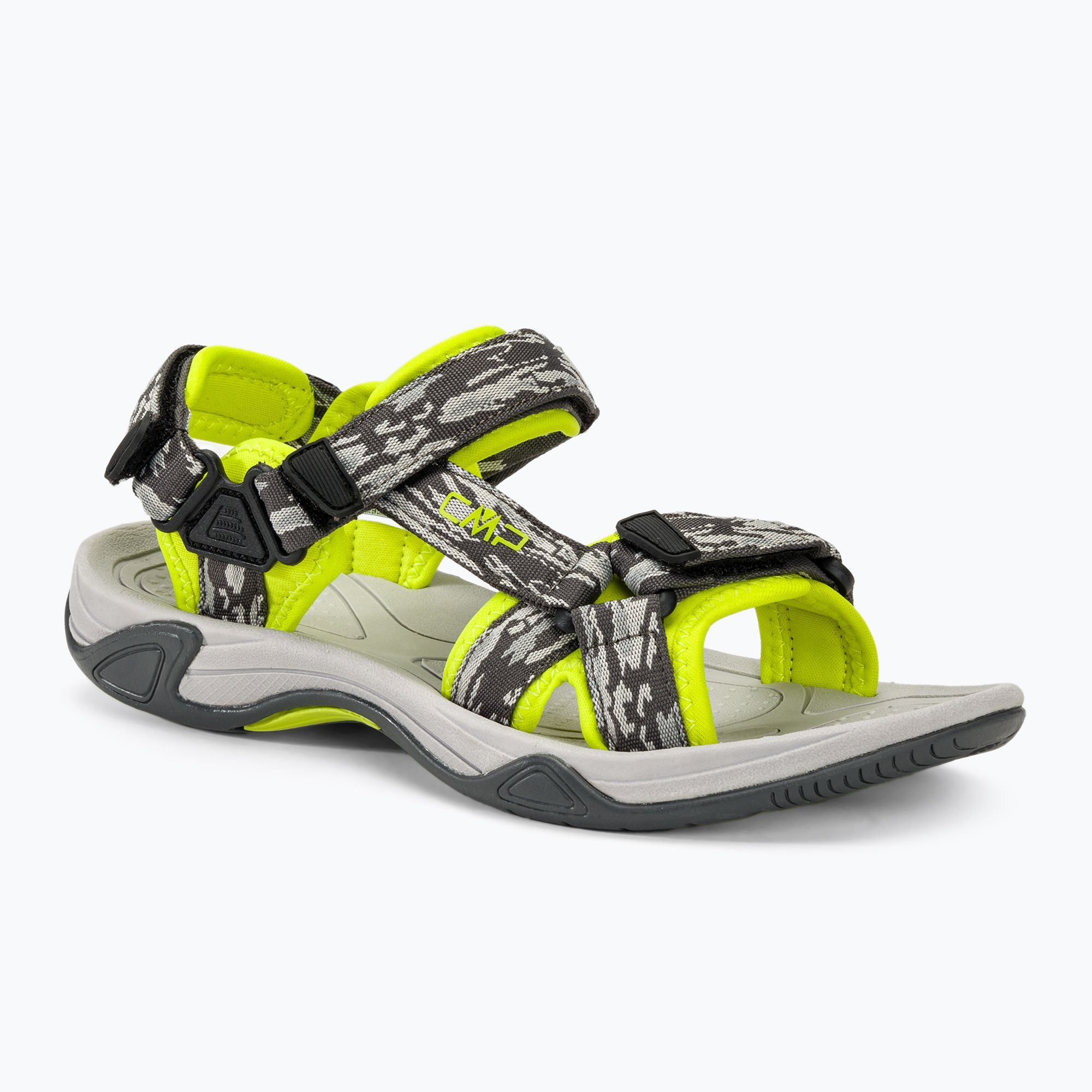 Dětské sandály CMP Hamal cemento/acido (38Q9954J) - Sportano.cz