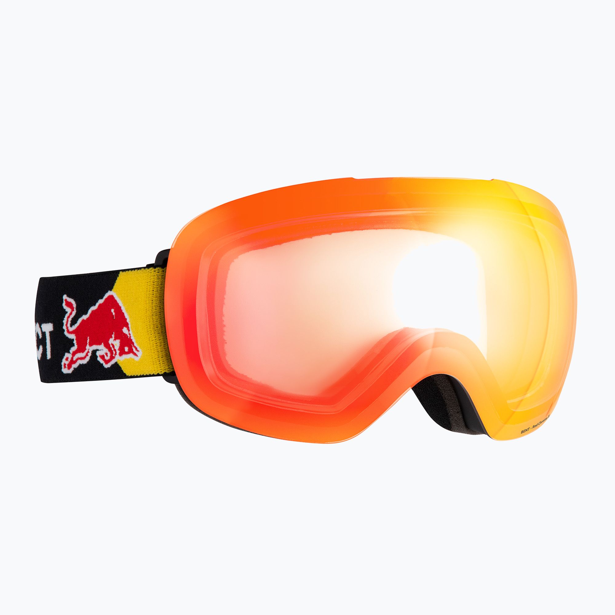 Lyžařské brýle Red Bull Spect Bent Photo matt black/brown with red ...