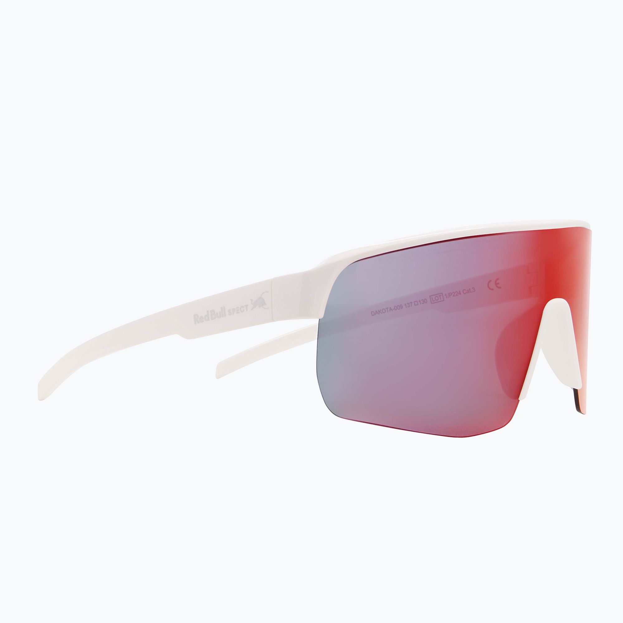 Sluneční brýle Red Bull SPECT Dakota white/brown with red purple mirror ...