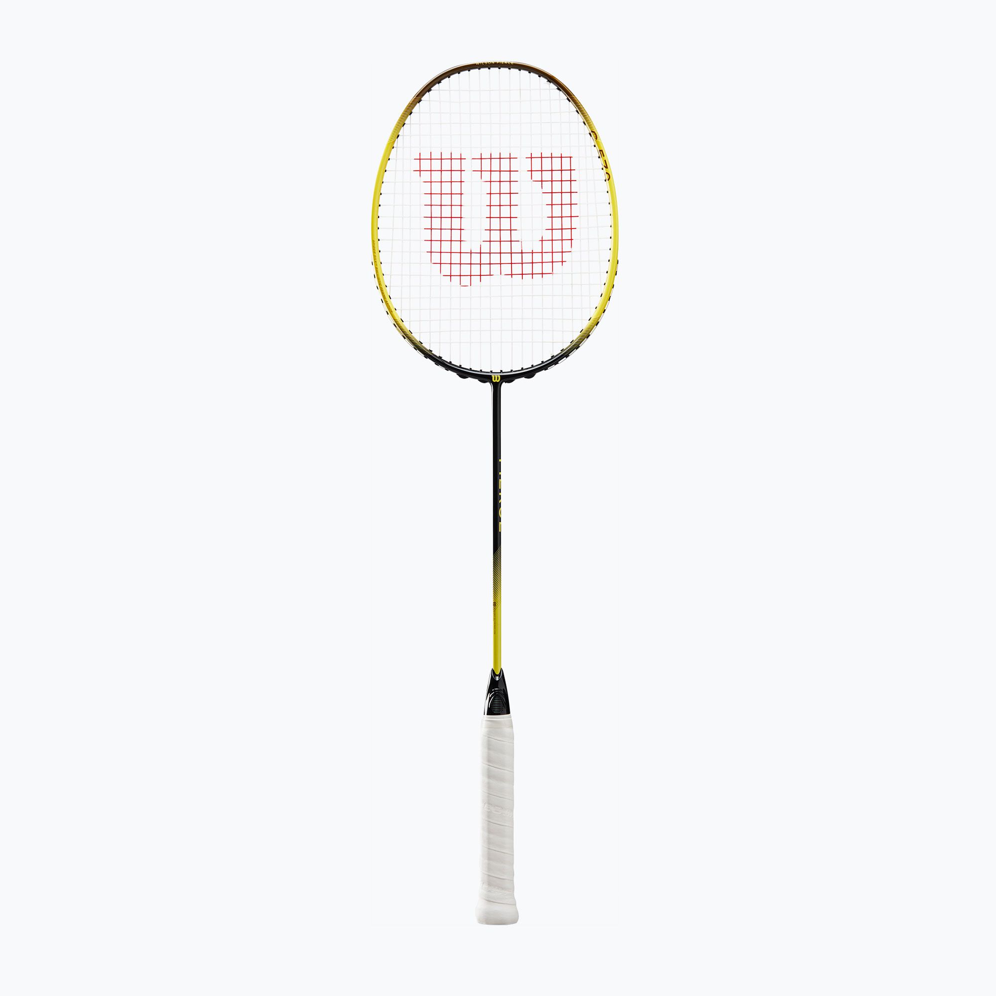 Badmintonová raketa Wilson Fierce 570 gold/white (WR091410H4) - Sportano.cz